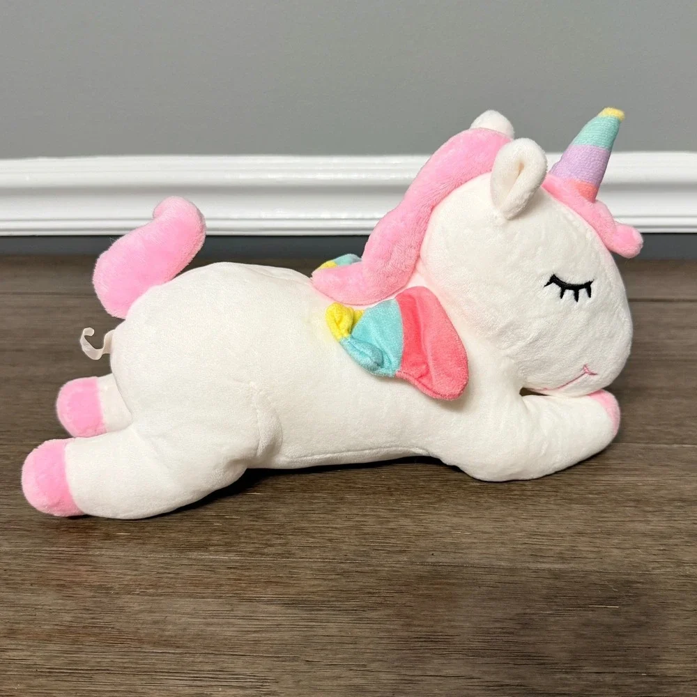 Unbranded | Toys | Cute And Cuddly Kawaii Sleepy Eye Unicorn Pillow ...